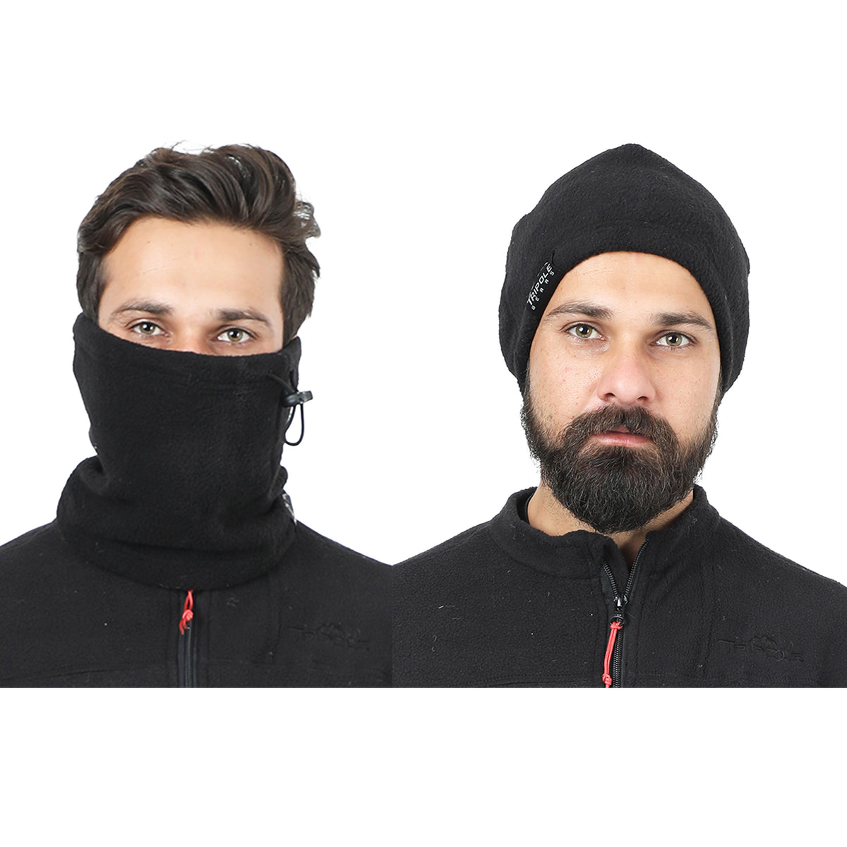 Tripole Fleece Winter Cap Combo | Pack of 2 – Tripole Gears Private Limited