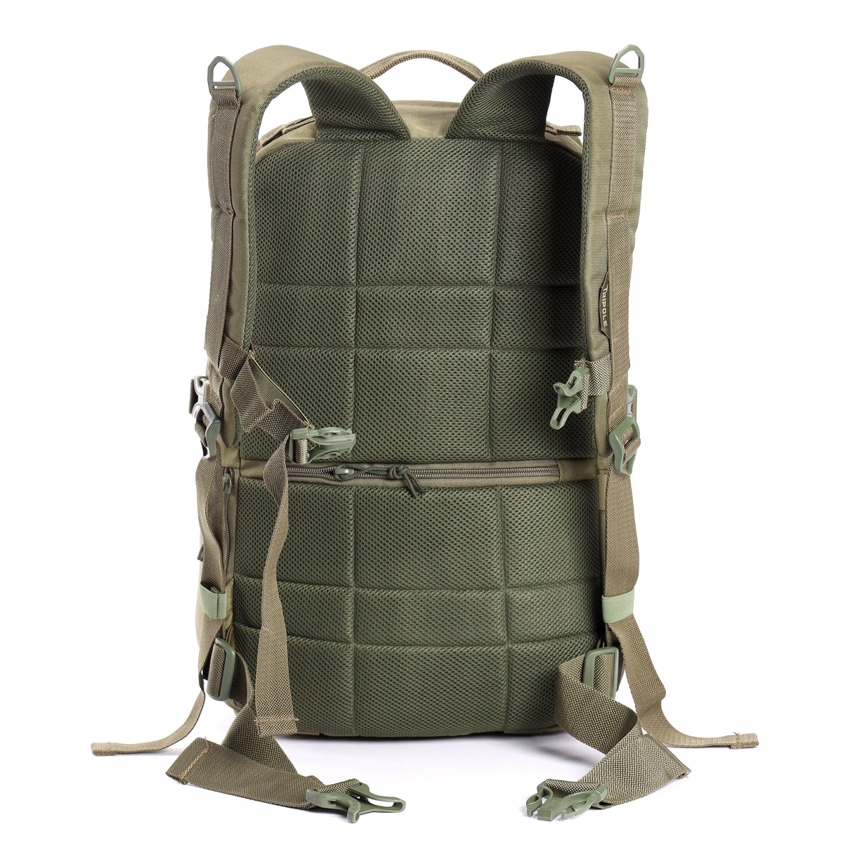 Tripole Captain 25 Litres Tactical Laptop Backpack with MOLLE Webbing ...